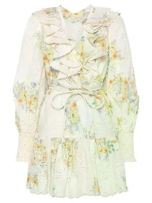 ALEMAIS Mini Dress - Neutrals