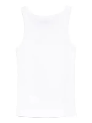 LIVIANA CONTI Sleeveless Boatneck Top