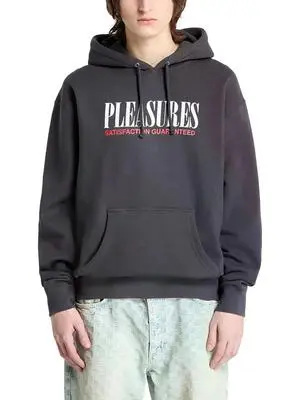 PLEASURES Satisfaction Hoodie - Grey