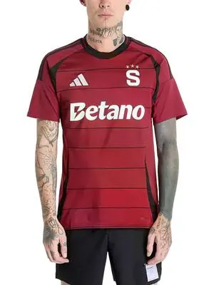 Adidas Logo Print T-shirt - Red
