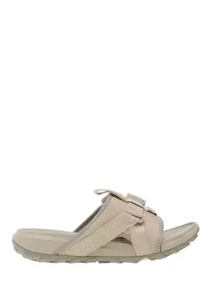 The North Face Logo Print Slides - Neutrals