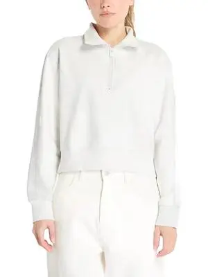 Calvin Klein Half-zipped Sweatshirt - Grey