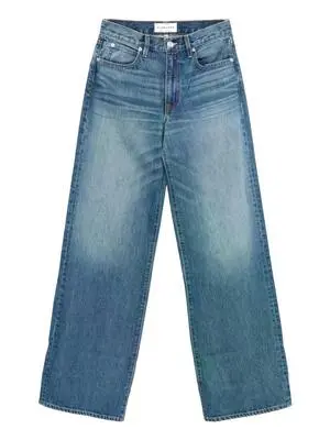 SLVRLAKE Selena Straight Leg Jeans - Blue