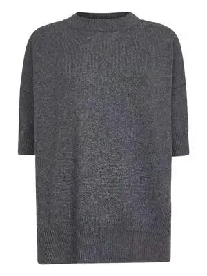 JIL SANDER Cashmere Short Sleeve T-Shirt