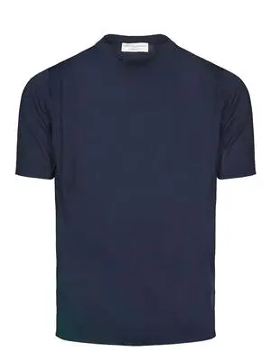 FILIPPO DE LAURENTIIS Cotton T-shirt - Blue