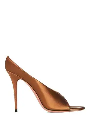 AMINA MUADDI 105mm Anok Peep-Toe Sandals