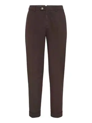 Brunello Cucinelli Tailored Trousers - Brown