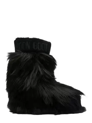 Moon Boot Mid Icon Yeti Ankle Boots - Black