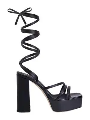 GIUSEPPE ZANOTTI Flavienne Platform Sandals - Black