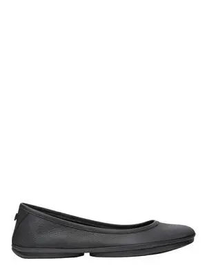 Camper Leather Ballerina Shoes - Black