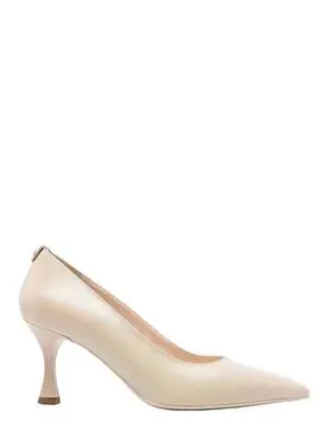 NEROGIARDINI Leather Heeled Pumps - Neutrals