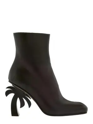 Palm Angels Palm-heel 95mm Ankle Boots - Black