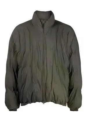 POST ARCHIVE FACTION Decorative-stitching Puffer Jacket - Green
