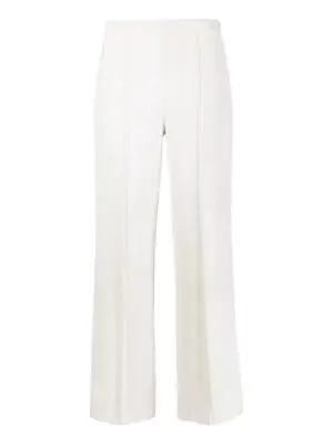 Max Mara Knitted Flared Trousers - Neutrals