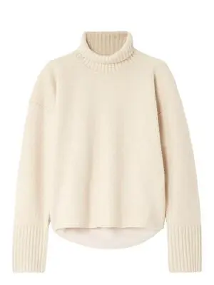 Proenza Schouler Sandra Cashmere-blend Turtleneck Sweater - Ecru