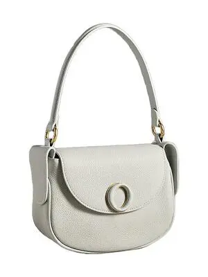 BOB ORÉ Mako Leather Shoulder Bag Light Blue