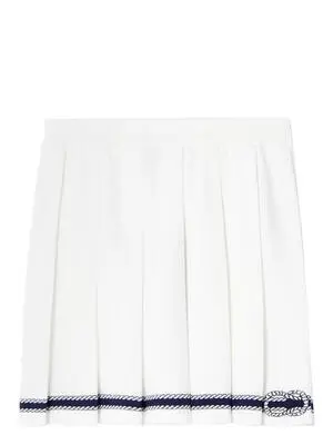 Gucci Intarsia Cotton-blend Mini Skirt - Off-white