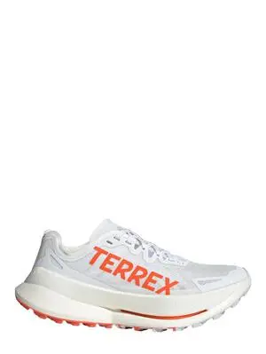 Adidas Terrex Agravic Speed Ultra Trail Sneakers - Cloud White/impact Orange/dash Grey