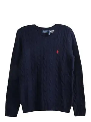 Polo Ralph Lauren Long Sleeve Pullover - Hunter Navy Blue