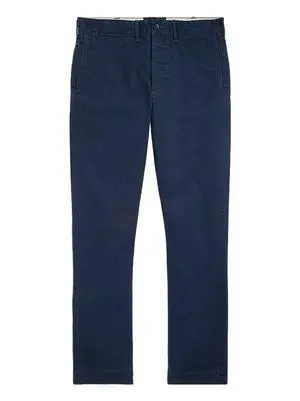 Ralph Lauren Slim Fit Herringbone Twill Pant - Worth Navy