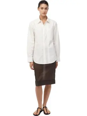 ST AGNI Tie Back Shirt - Off White