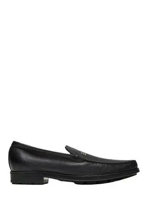 Bally Leather Loafers - Black
