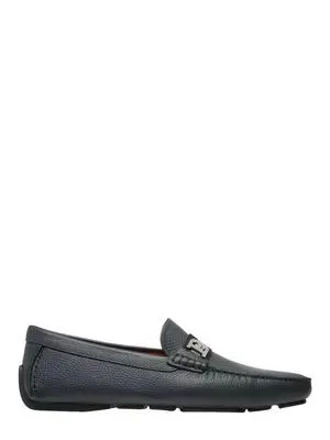 Bally Leather Loafers - Blue
