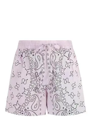 Essentiel Antwerp Paisley Print Shorts - Pink