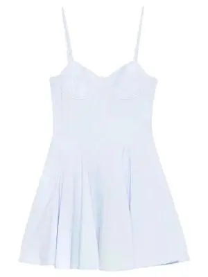 Maje Babydoll Mini Dress - Blue