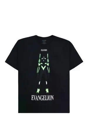 PLEASURES X Evangelion Eva 1 T-shirt - Black