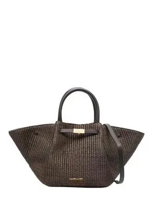 DEMELLIER Midi New York Tote Bag - Brown