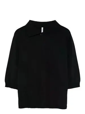 Liviana Conti Long Sleeve Top - Black