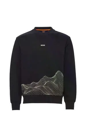 BOSS We Surface Sweatshirt - Black