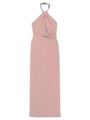 Solace London Riva Maxi Dress Brown