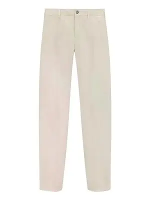 Eleventy Button-fastening Trousers - Neutrals