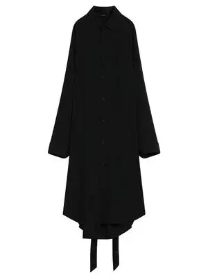 BALENCIAGA Lace-Up Back Dress