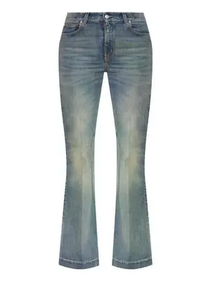 Alexander McQueen Flared Jeans - Blue