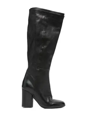 PANTANETTI 80mm Leather Boots - Black