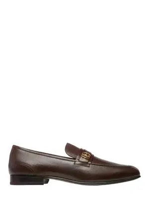 Bally Suisse Leather Loafers - Brown