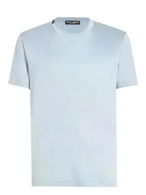 Dolce & Gabbana Silk T-shirt - Blue
