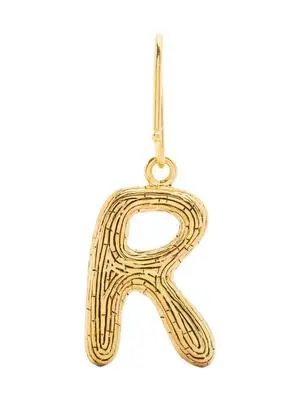 AURÉLIE BIDERMANN Mini R Charm - Gold