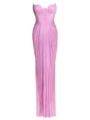 MARIA LUCIA HOHAN Jasleen Gown Pink-2