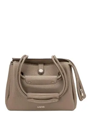 Loewe Grained Leather Madrid Shoulder Bag - Brown