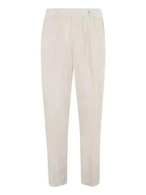 MYTHS Ares Elasticated Waist Trousers - Neutrals