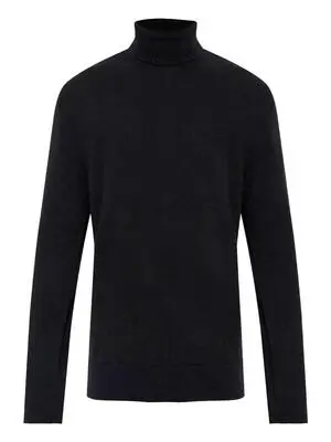 Eleventy Roll-neck Jumper - Black