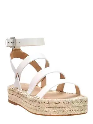 RALPH LAUREN Leather Espadrille Sandals