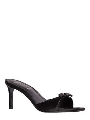 BLACK SUEDE STUDIO Albie 65 Mule Sandals - Black