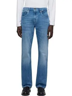 7 For All Mankind Austyn Relaxed Straight-leg Jeans - Tail