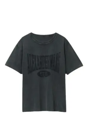 Alexander Wang Graphic Short Sleeve T-shirt - Medium Blue