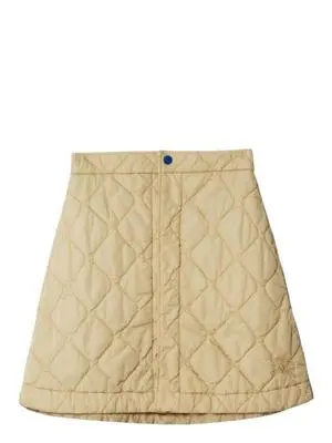 Burberry Quilted Skirt - Chambray Indigo